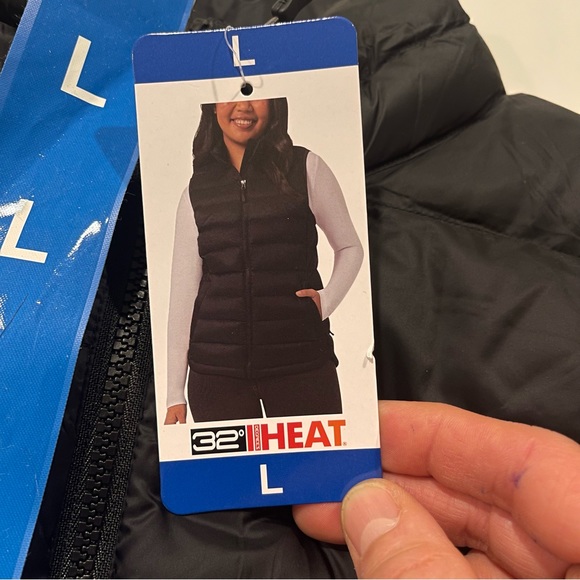 32 Degrees | Jackets & Coats | 32 Degrees Heat Ladies Puffer Vest ...
